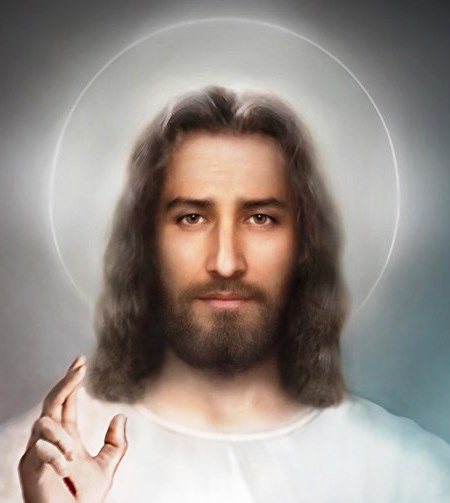 Shroud of Turin Face & The Divine Mercy Face of Jesus – H. Hoofd van Jezus